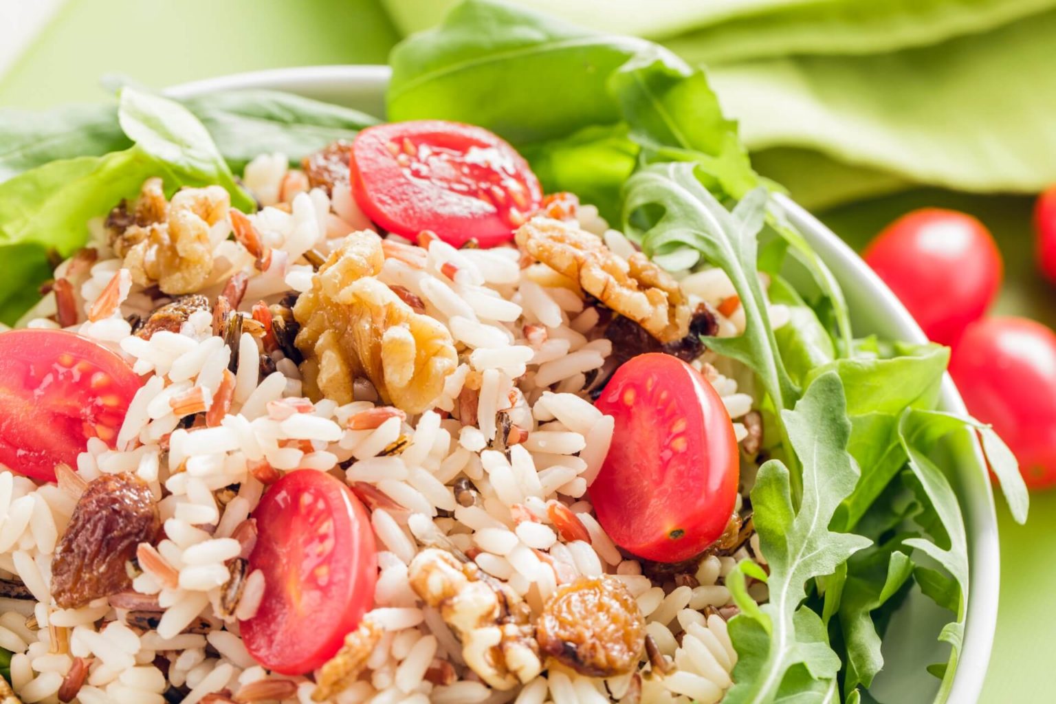 Riso freddo con limone, rucola e Bresaola di magatello Menatti | Menatti